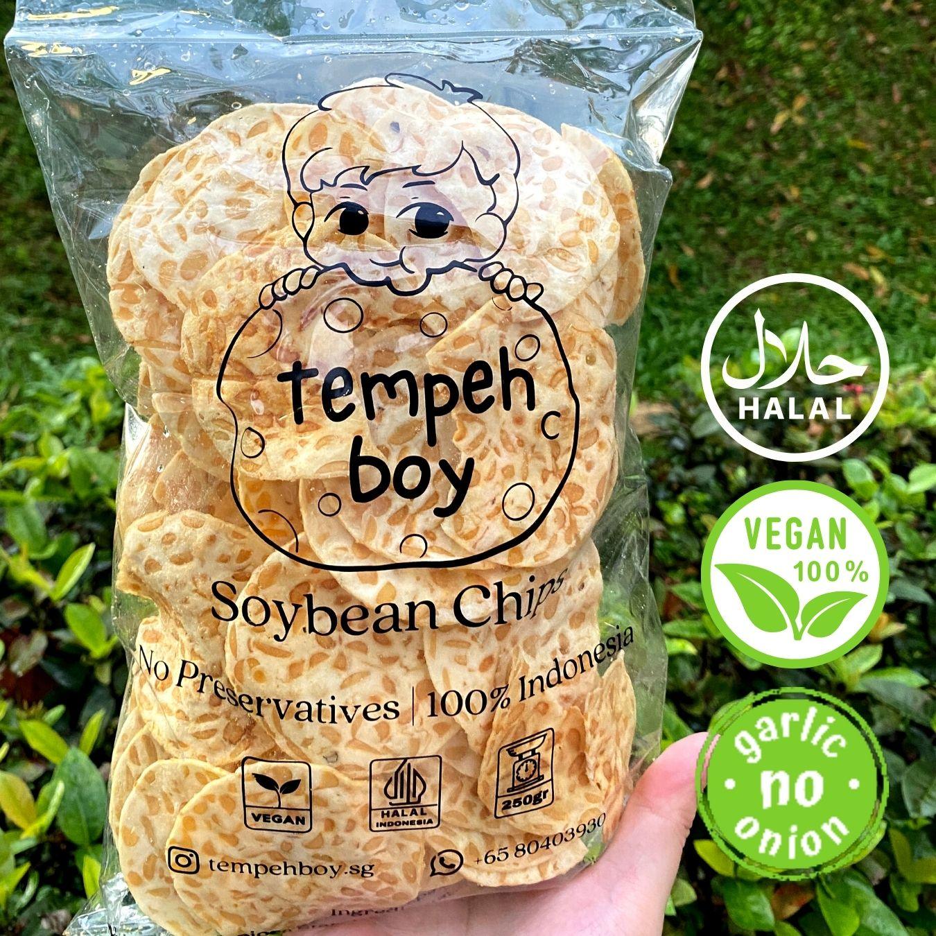 Signature Tempeh Boy Tempeh Chips (1 x 250g) – tempehboy